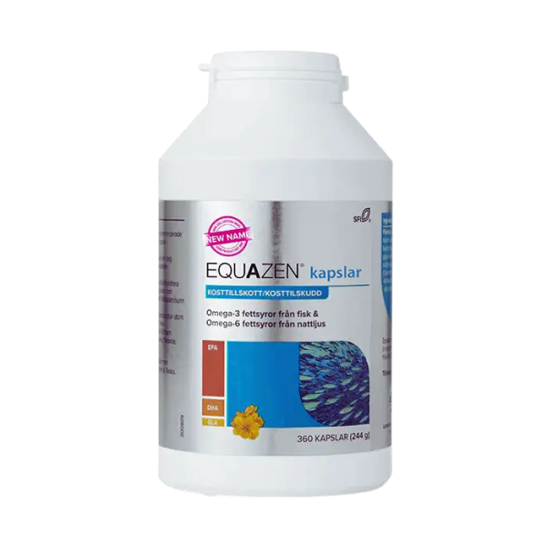 Eye Q Fiskolja Omega 3 Equazen - 360 Kapslar För Hälsa